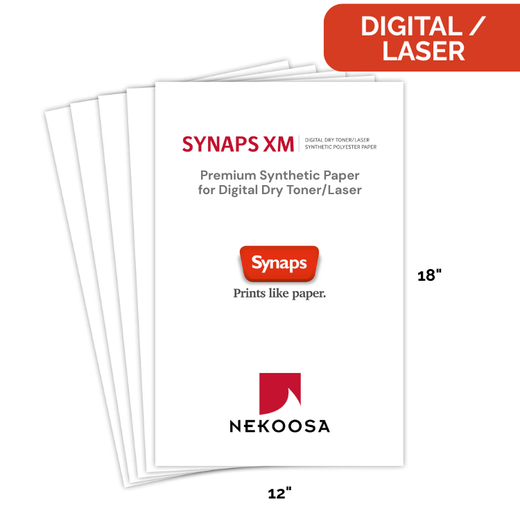 Synaps XM by Nekoosa 12" x 18" Premium Synthetic Paper 66030 | Randolph